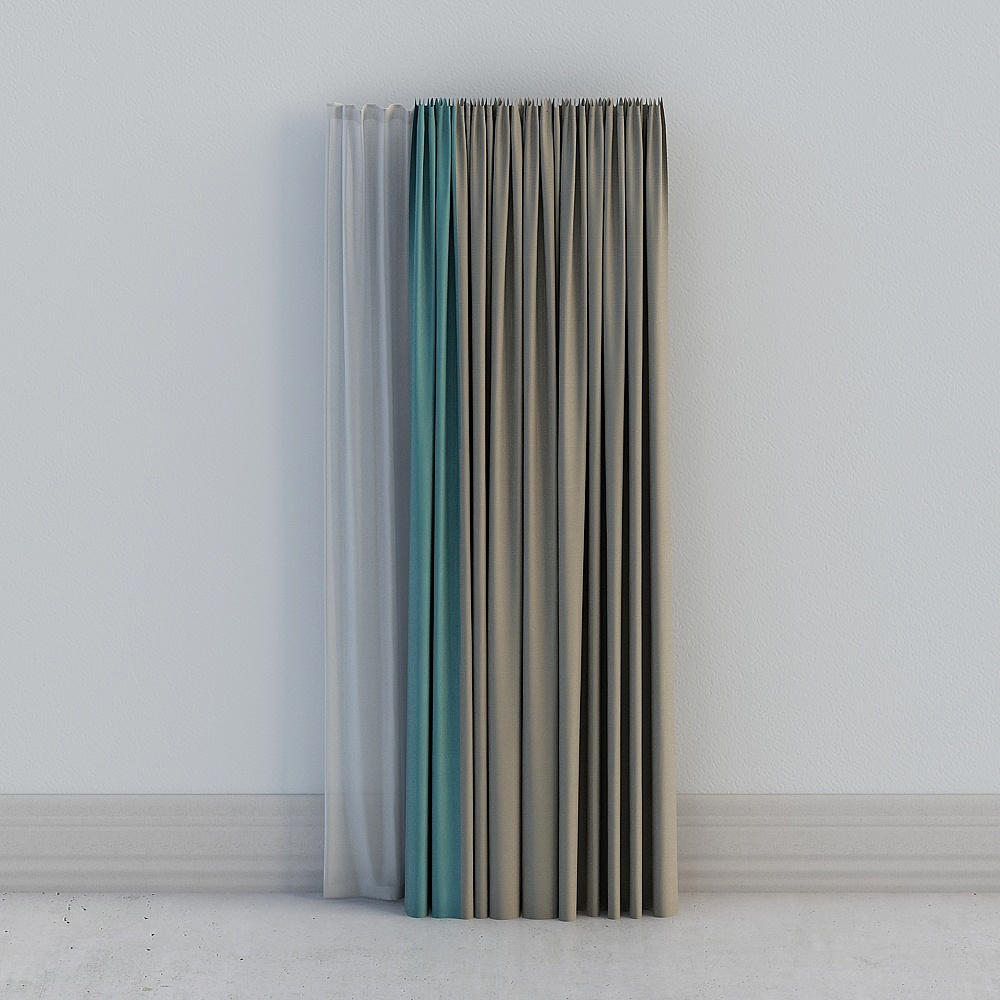 B119美度-平帘3D模型下载_窗帘3D模型下载_免费3Dmax模型库-酷家乐