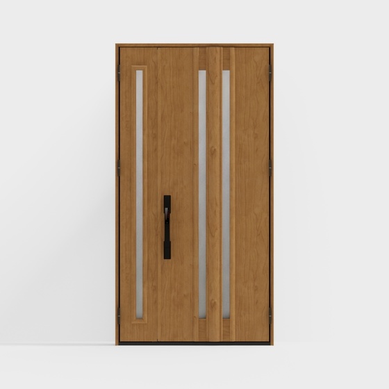 LIXIL Wooden Entrance Door - G02 Light Brown | Stylish & Secure