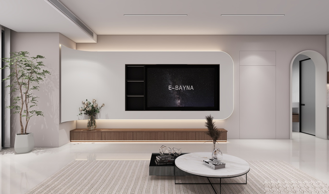 现代简约109m2现代简约109㎡2室装修效果图-装修设计方案-酷家乐3D云设计